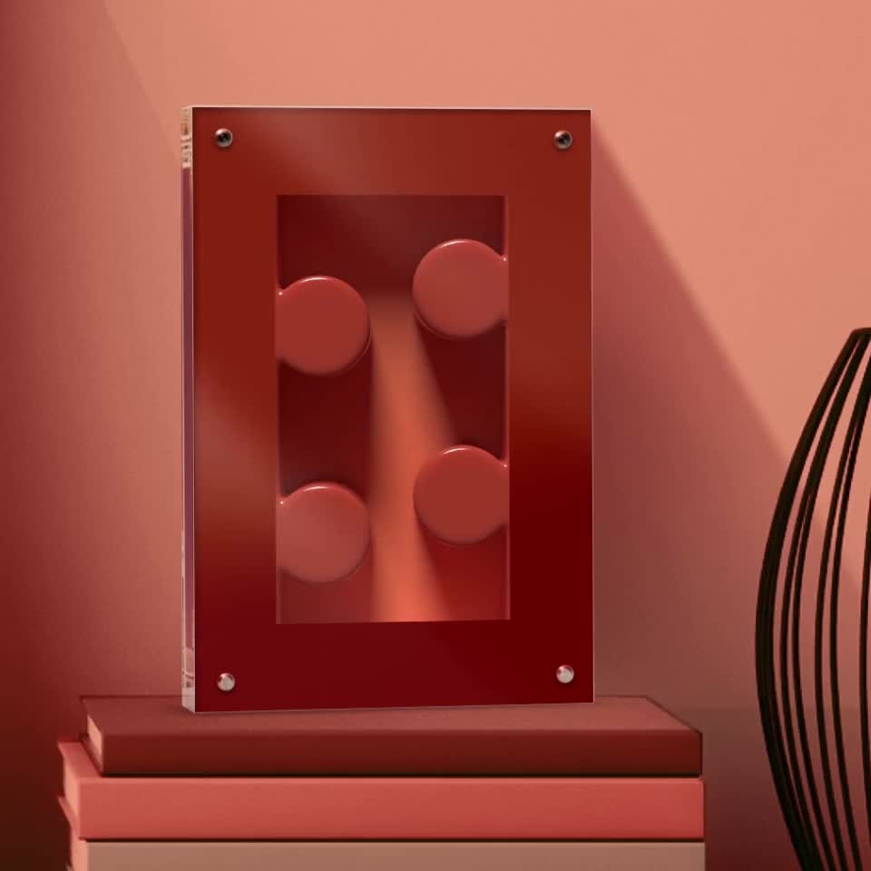 Red Drip Screen | Infinite Objects