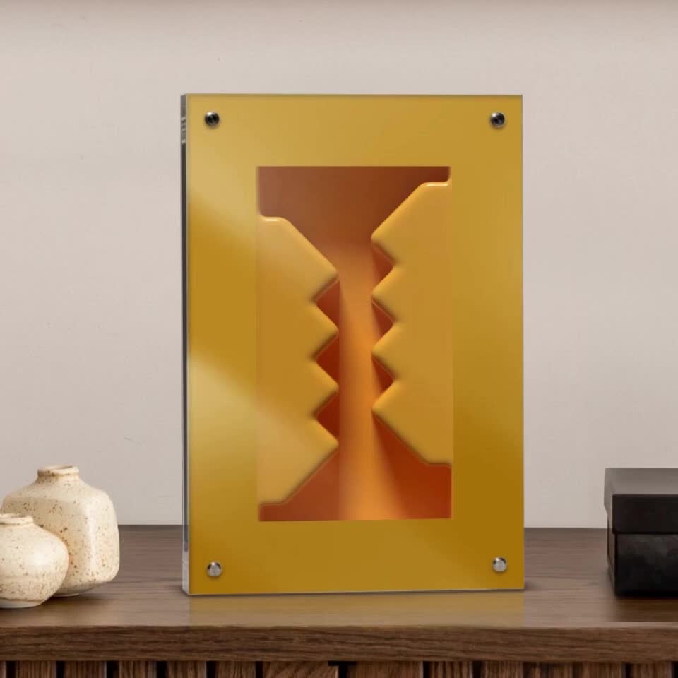 Yellow Drip Screen | Infinite Objects
