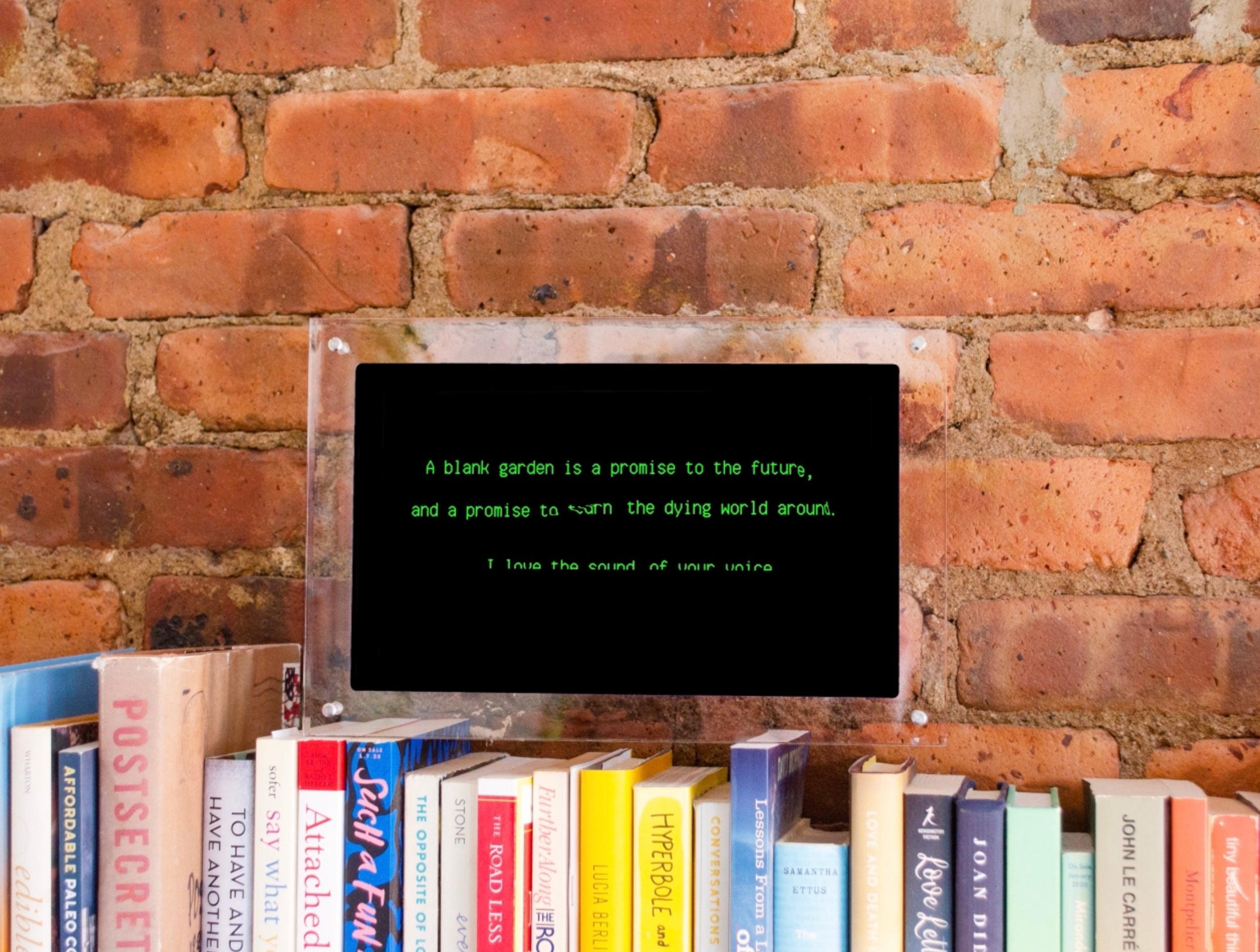 Sasha Stiles, CURSIVE BINARY | Infinite Objects