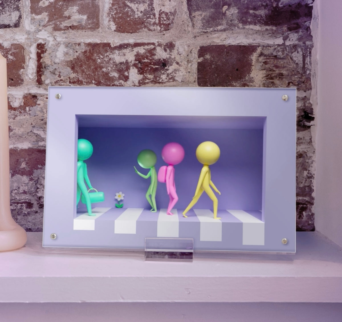 Crosswalk to Nowhere, Multi-Colored Edition | Infinite Objects