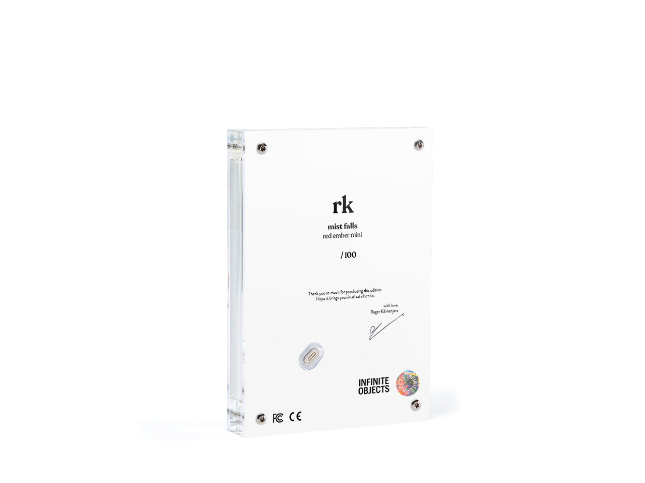 mist falls: red ember mini | Infinite Objects